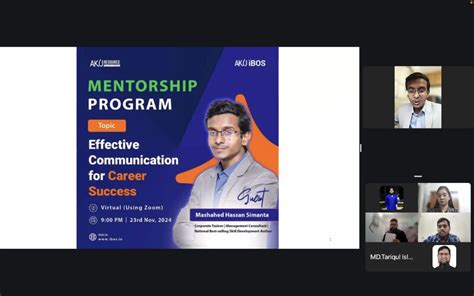 Md Abu Ahasan Mahabub On Linkedin Yesterday November 23 2024 I Participated In A Session Of