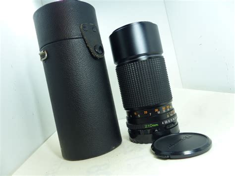 Yahoo オークション マミヤ 645 210㎜f4c ハートケース付 フード内