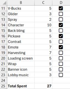 Sum If Checked Excel University