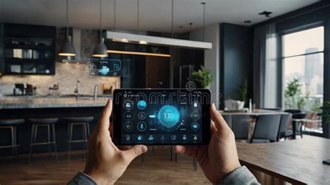 Modern Smart Home Management System Using Augmented Reality Stock