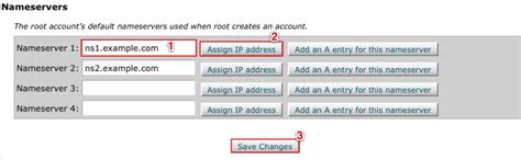 How To Set Up The Private Name Servers In CPanel