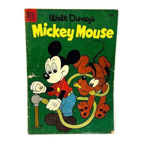 Dell Comics Walt Disney Mickey Mouse Comic Book No 41 £822 Picclick Uk