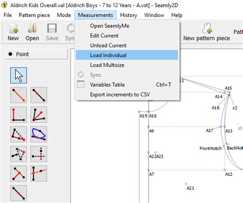 Coping Measurements File Doesnt Update Current Pattern Bug Reports Issues Seamly Patterns