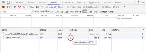 Chrome Devtools Initiator Link Is Sometimes Unhelpful With Web Fonts Super User