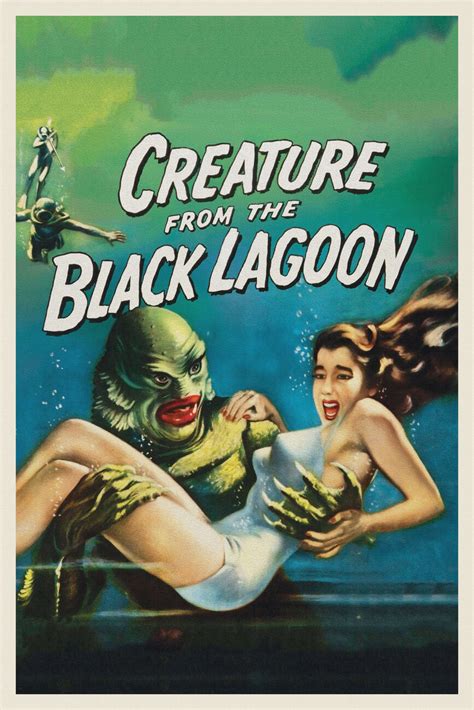 Creature From The Black Lagoon Movie Poster Creature From The Black