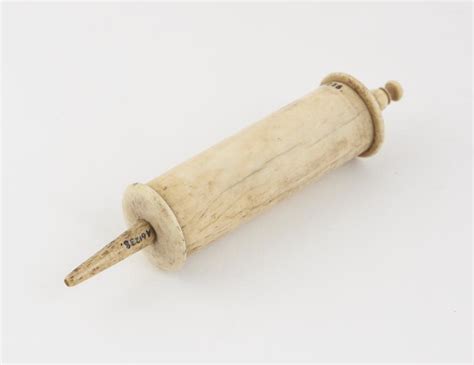 Bone Piston Action Syringe 17th Century Science Museum Group Collection