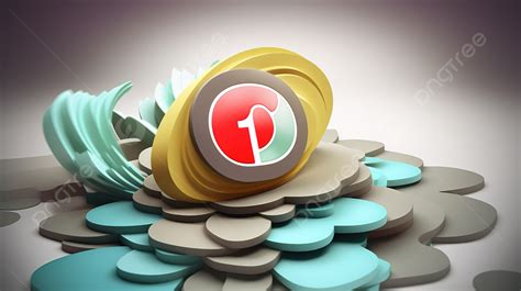 รูปพื้นหลังการออกแบบเวกเตอร์แม่แบบกราฟิก 3 มิติ พื้นหลัง พื้นหลังโลโก้แอปพลิเคชัน 3d Pinterest