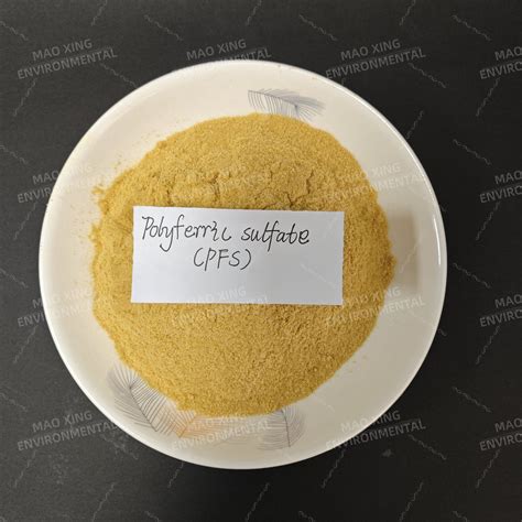 Polyferric Sulfate Pfs For High Performance Sewage Treatment And Deodorization High