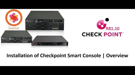 5 installation of checkpoint smart console checkpoint ng firewall