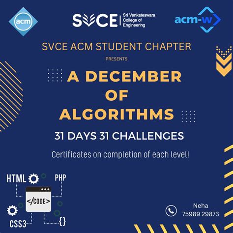 Github Svce Acma December Of Algorithms 2022 A December Of Algorithms Is A Small Collection