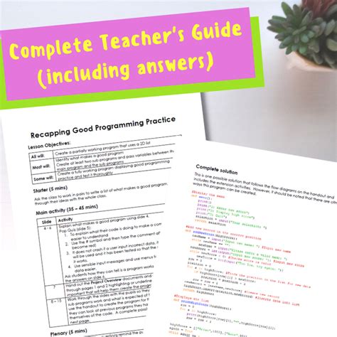 Python Recapping Good Programming Practice Teaching Resources