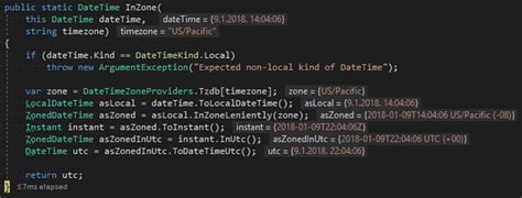 converting to and from local time in c with noda time tkit dev