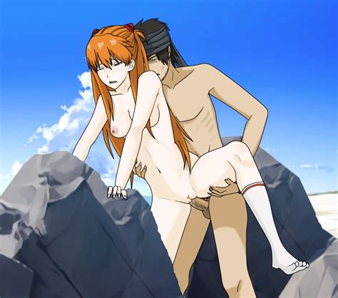 Rule 34 Asuka Langley Sohryu Breasts Enoke Enoque Fallsarte Hetero Interracial Neon Genesis