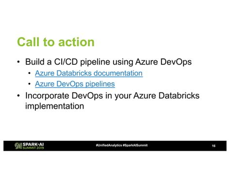 Devops For Applications In Azure Databricks Creating Continuous Integration Pipelines On Azure