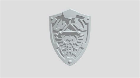 Hylian Shield 3d Model By Madelinerduran [5f807f6] Sketchfab