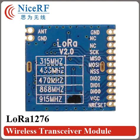4pcs Sx1276 Lora Chip Module 915mhz Lora1276spring Antenna 915mhz Fcc