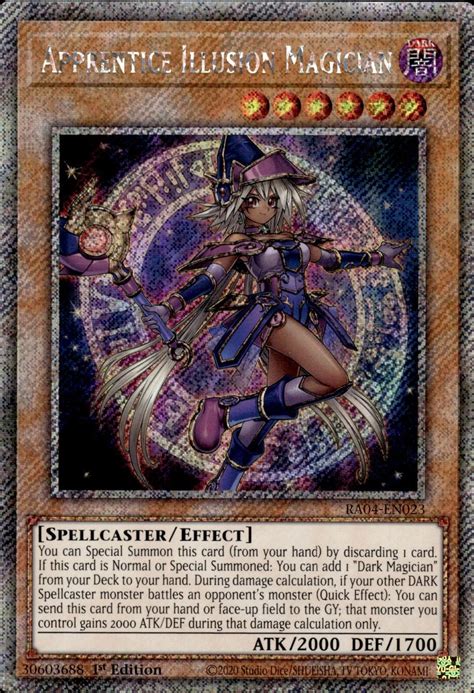 Apprentice Illusion Magician Quarter Century Stampede Yu Gi Oh