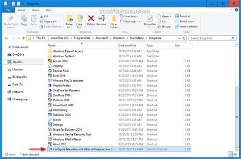 Add Or Remove Items For All Apps In Start Menu In Windows 10 Page 4