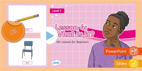 Esl For Beginners Lesson 4 Classroom Objects Esl
