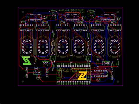 Esp32in12anixietubeclock Oshwlab