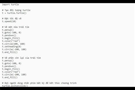 Cách Làm Code Trái Tim Python đơn Giản Cho Người Không Biết