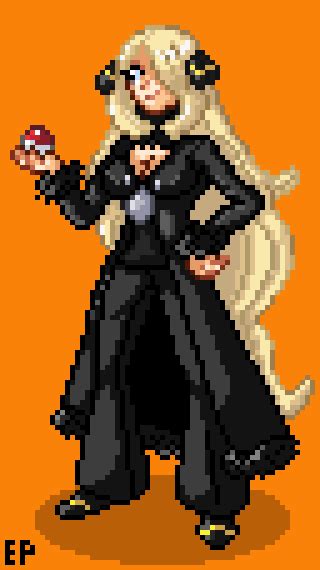 Cynthia Pokemon Sprite