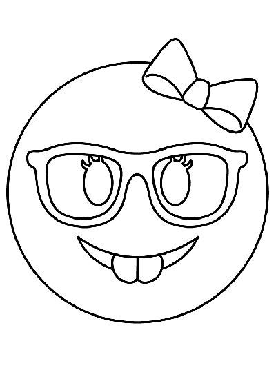 How To Draw Nerd Face Art And Craft