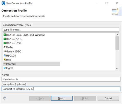 Connecting Informix To Iri Ids12 Db In Iri Workbench Iri