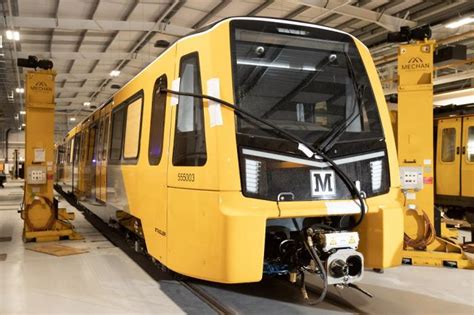 First Class 555 Delivered For Tyne And Wear Metro