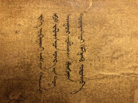 Antique Mongolian Uighur Handwritten Complete Sutra 1937129714