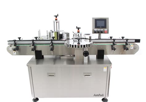Rotary Round Bottle Labeling Machine Lr 435s Autopack Labeling