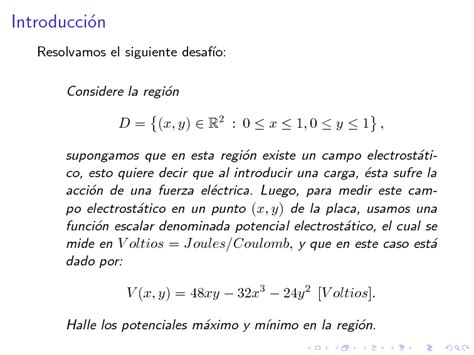 Solution Apuntes Valores Extremos De Funciones Multivariables Cálculo 3calculo Multivariable