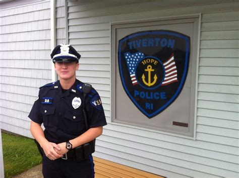 Tiverton Police Welcome Only Active Duty Woman Officer Tiverton Ri Patch