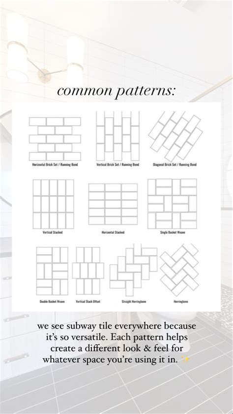 Best 13 How To Choose The Perfect Subway Tile Color And Pattern Artofit