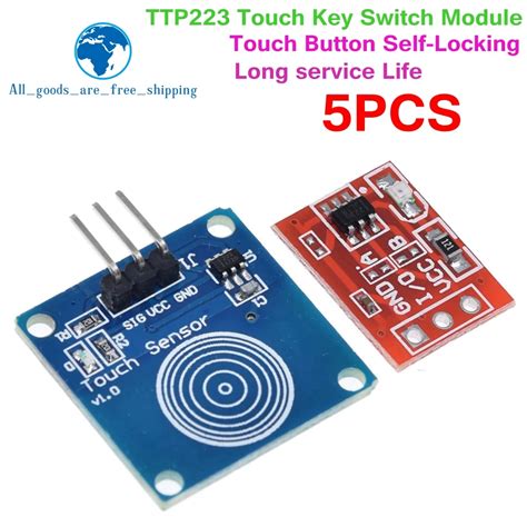 PCS TTP B Touch Key Switch Module Touching Button Self Locking No Locking Capacitive Switches