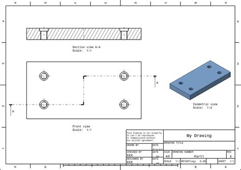 Drafting For Beginners In CATIA V Title Block Border Scale And More