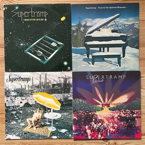 Supertramp 4 Albums Multiple Titles Lp 1st Pressing 1974