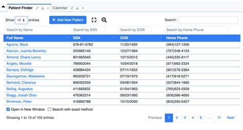 Patient Finder Appearance · Issue 5616 · Openemropenemr · Github