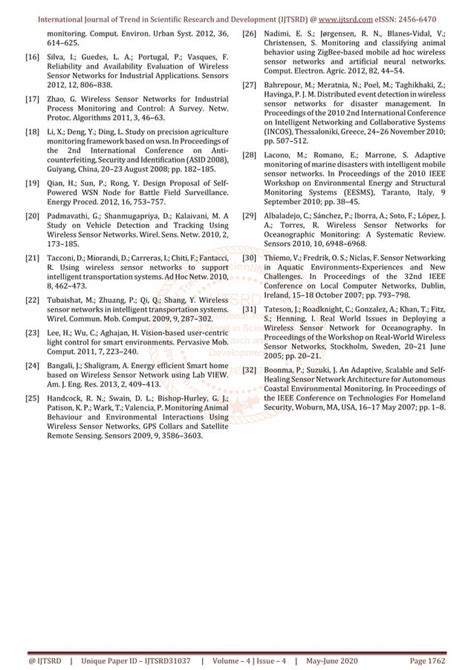 Wireless Sensor Network Applications A Survey Pdf