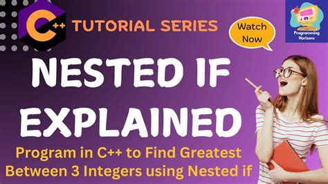 Program In C To Find The Greatest Of 3 Integer Numbers Using Nested If Statement Explained