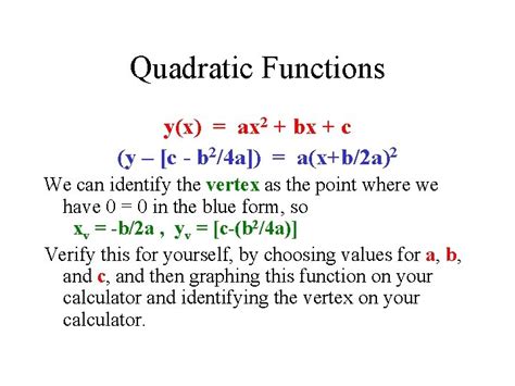 Part 2 Functions And Quadratics A Function Consists