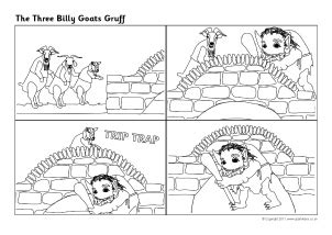 Three Billy Goats Gruff Teaching Resources And Story Sack Printables