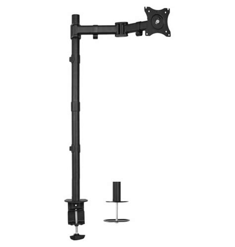 비보 단일 모니터암 데스크 마운트 최대 32인치의 Lcd 화면 1개용 초대형 완전 조절식 스탠드 38인치 티몬