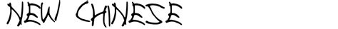 New Chinese Font Download