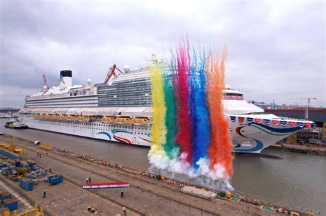 Chinas First Home Grown Large Cruise Ship Starts Sea