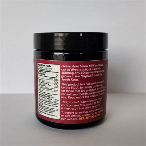 Full Spectrum 30ct Raspberry Cbd Gummies Real Ny Cbd