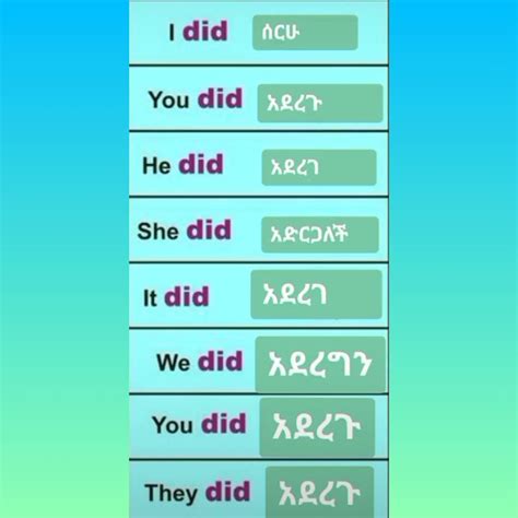 እንግሊዘኛን በአማረኛ መማር ቀላል የእንግሊዘኛ አረፍተ ነገሮች English In Amharic Youtube