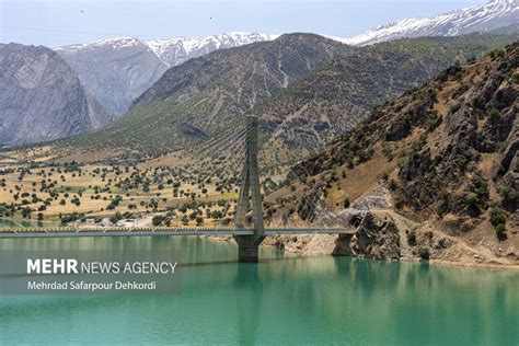 Mehr News Agency Beautiful Scenery Of Karun Dam In Spring
