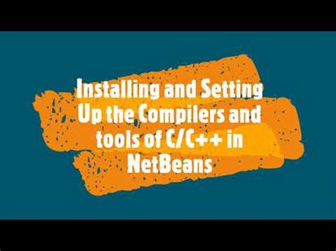 C NetBeans How To Install And Configure The Compilers And Tools Of C In Netbeans YouTube