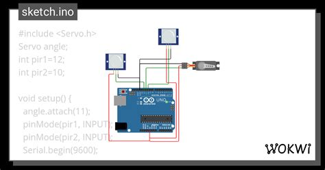 Traffic Gate Wokwi Esp Stm Arduino Simulator